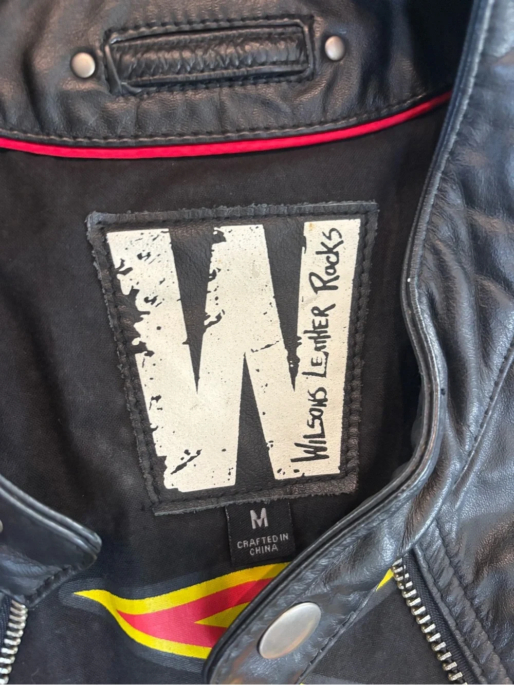 Wilsons Leather | Jackets & Coats | Vintage Wilsons Leather Black ...